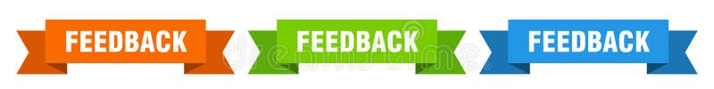 Feedback Ribbon Stock Illustrations – 1,660 Feedback Ribbon Stock ...