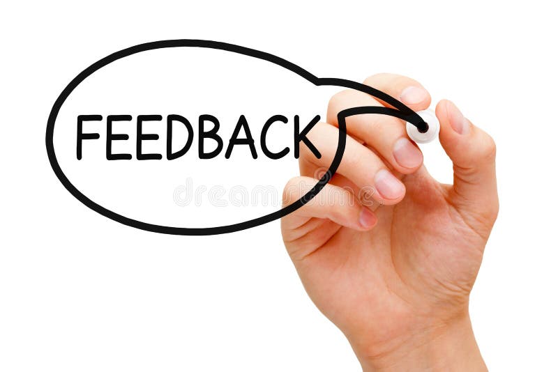Feedback Speech Bubble Concept Stock Photo - Image of message, quality ...