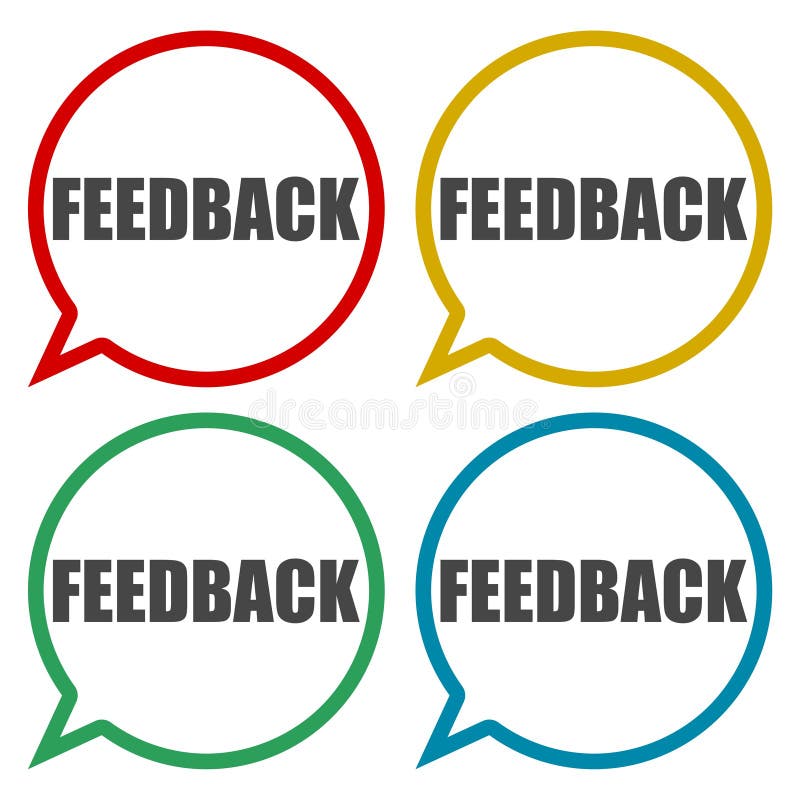 Feedback speech bubble set stock vector. Illustration of glossy - 112290558 Feedback speech bubble set stock vector. Illustration of glossy - 112290558