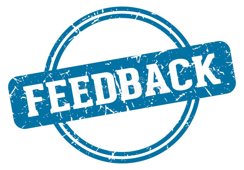 Feedback stamp stock vector. Illustration of seal, overlay - 347741608