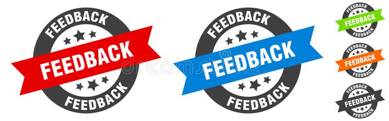 Feedback Sticker Stock Illustrations – 9,907 Feedback Sticker Stock ...