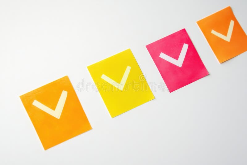 Feedback Sticker Mockup on White Background with Bright Colors and ...