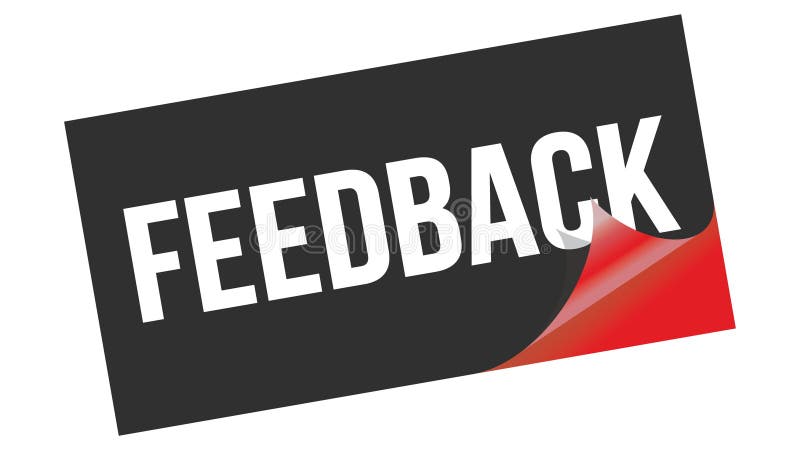 Feedback Text with Symbols stock illustration. Illustration of ...