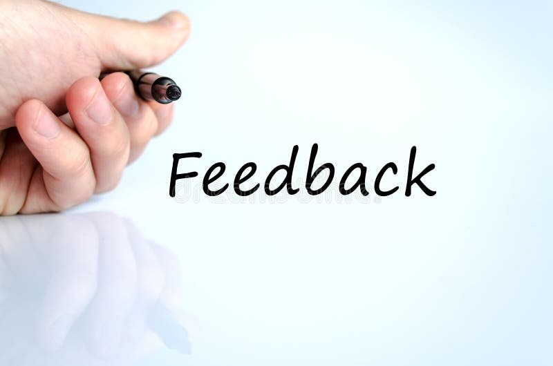 Feedback text concept stock image. Image of handwritten - 88639495