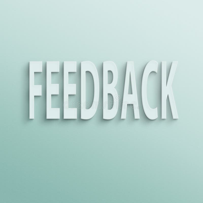 Feedback stock illustration. Illustration of advice, comment - 49592727