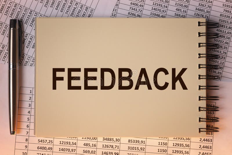 Feedback Word, Concept of Opinions, Good and Bad Assessment Stock Photo ...