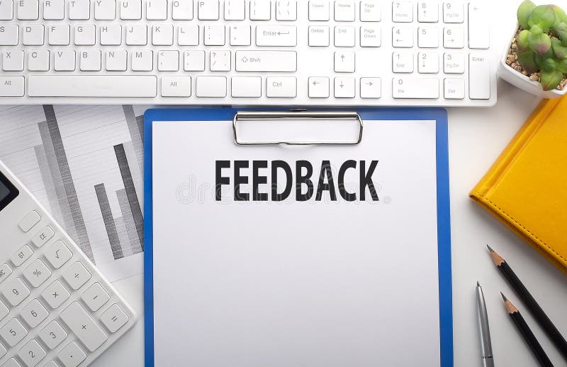 FEEDBACK Written on the Paper with Keyboard, Chart, Calculator and ...