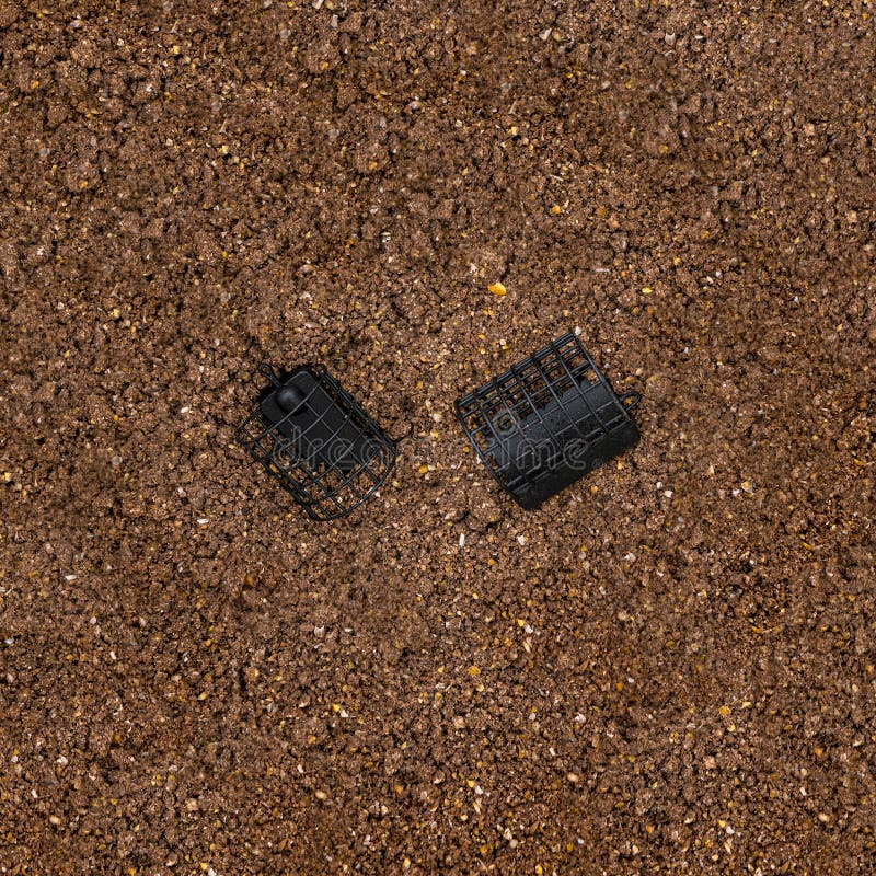 Feeder Fishing. Groundbait And Feeding Trough Stock Image - Image of ...