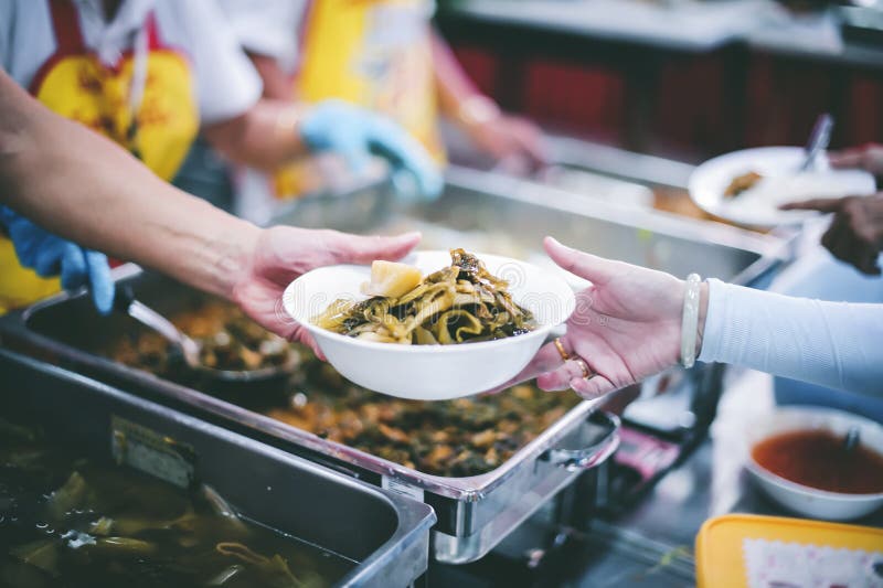 The Hand of the Poor Receives Food from the Hand of the Giver : Concept ...