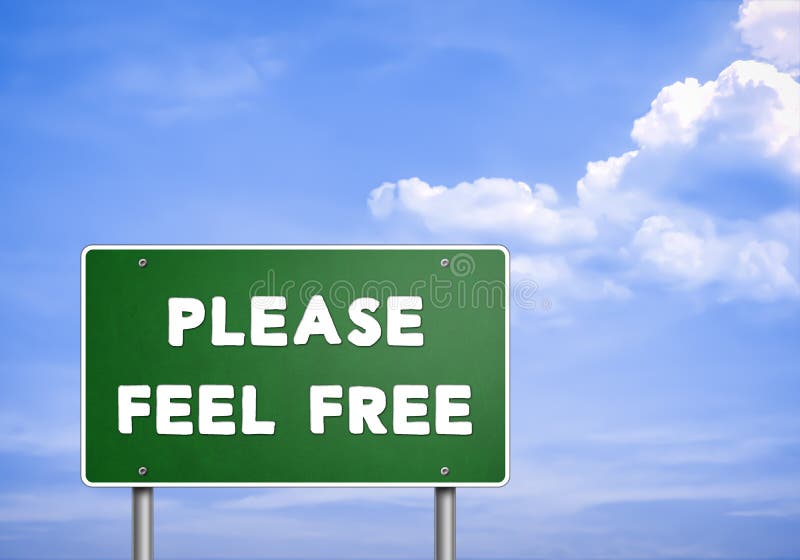 Feel Free Icon in Trendy Design Style. Feel Free Icon Isolated on White ...