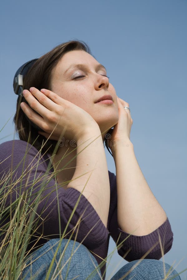 Feel the music stock image. Image of feeling, beautiful - 2307833