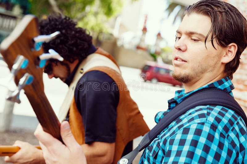 Feel the music stock photo. Image of portrait, expression - 54591120
