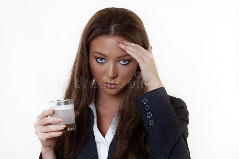 Feeling bad stock photo. Image of businesswoman, person - 26082940