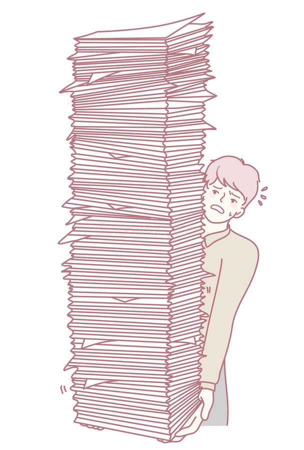 Feeling Completely Overwhelmed by the Excessive Amount of Paperwork in ...