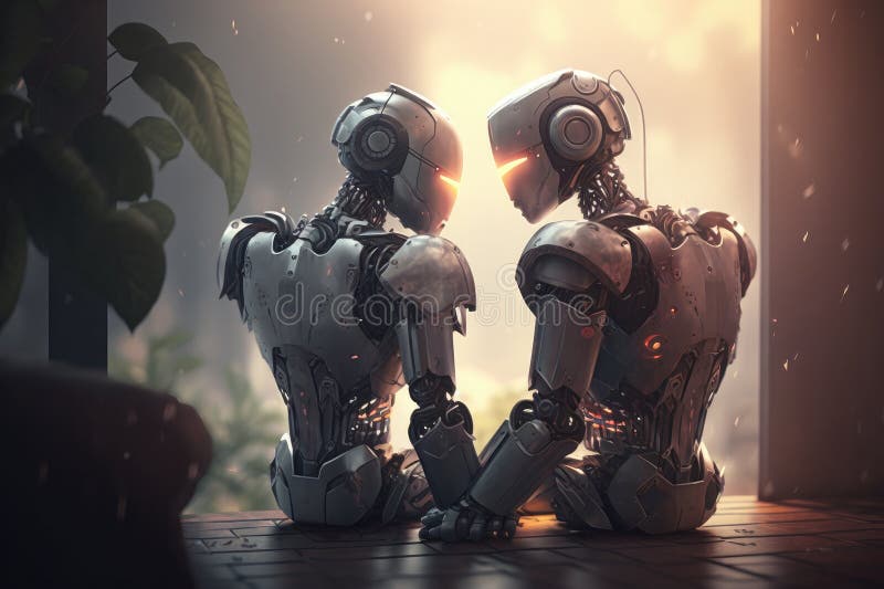 Feelings and Senses in Artificial Intelligence Concept with Robots in ...