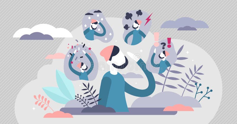 Feeling Expressions Vector Illustration Stock Vector - Illustration of ...