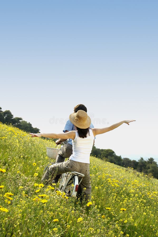 Feeling free stock photo. Image of carefree, woman, break - 4133522