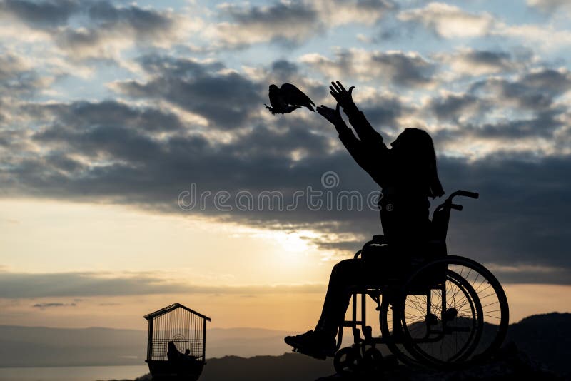 Feeling Freedom and Getting a Key from Life Stock Image - Image of ...