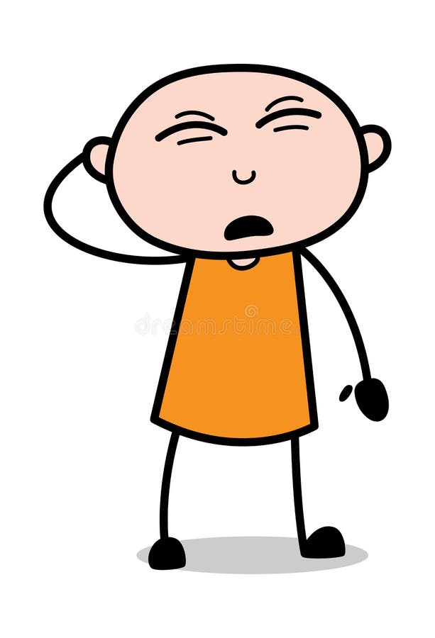 Innocent Guilty Face - Cute Cartoon Fat Kid Illustration Stock ...