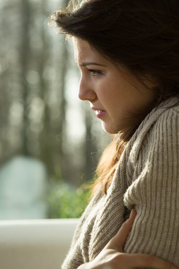 Feeling lonely stock photo. Image of pretty, medical - 52082652