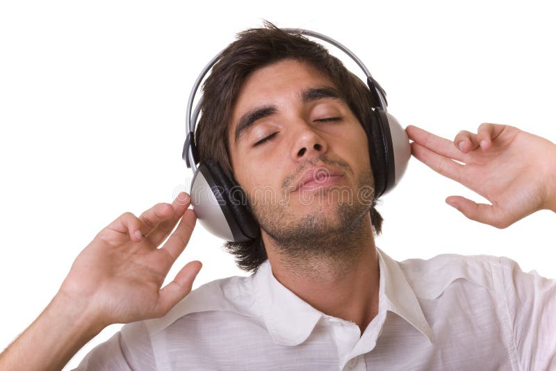 Feeling the music stock image. Image of people, music - 6940667