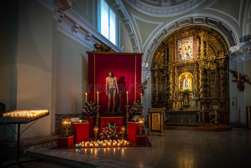 Feeling of Passion in Spain Stock Photo - Image of dome, catholic ...