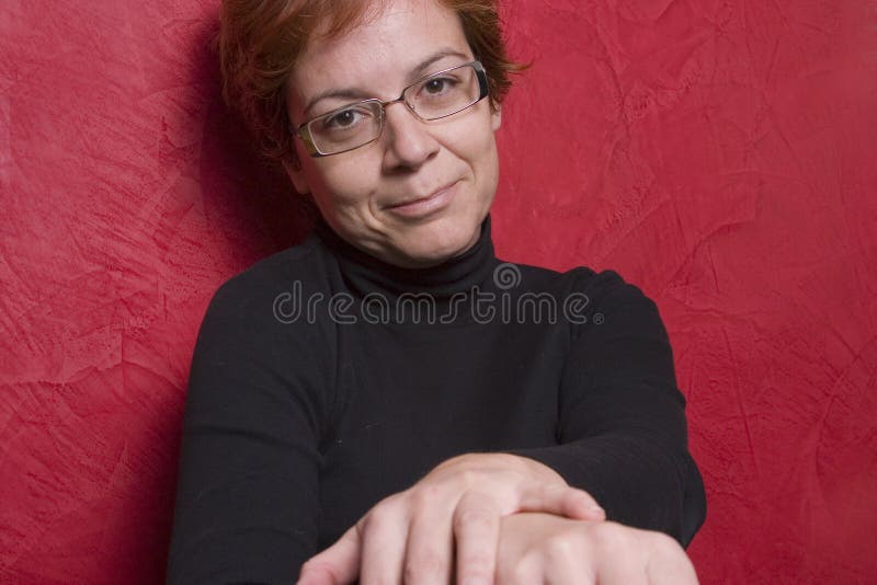 Feeling secure stock photo. Image of smile, confident, woman - 365386