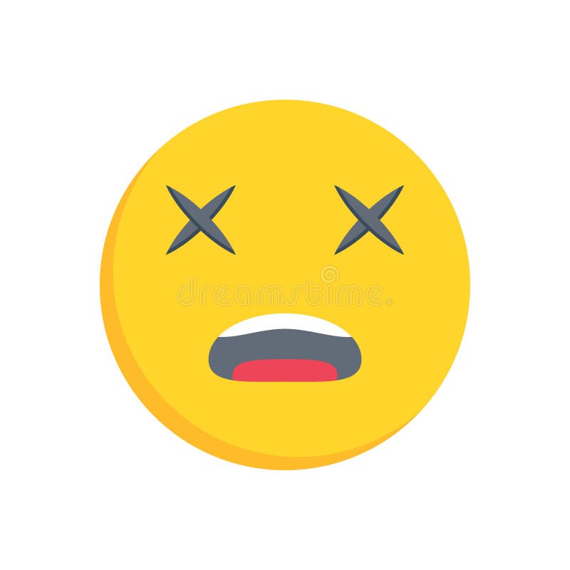 Feeling Vector Flat Colour Icon Stock Vector - Illustration of label ...