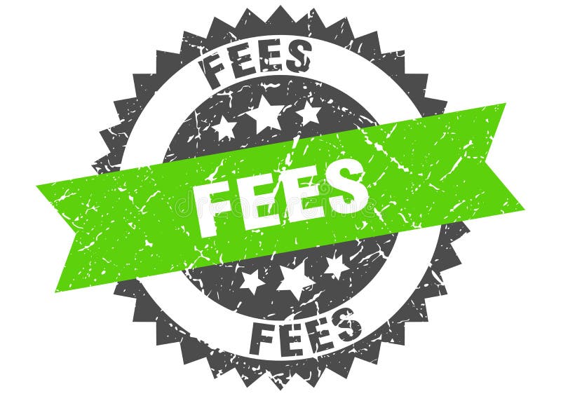 Fees stamp stock vector. Illustration of vintage, fees - 122423970