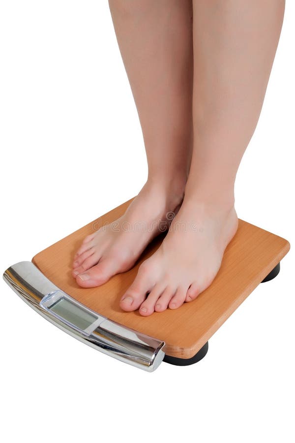 Feet on the balance. stock photo. Image of balance, lifestyles - 11986136