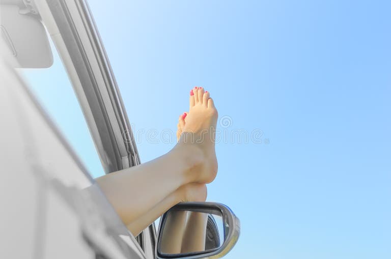255 Woman Feet Out Car Window Lick Stock Photos - Free & Royalty-Free ...