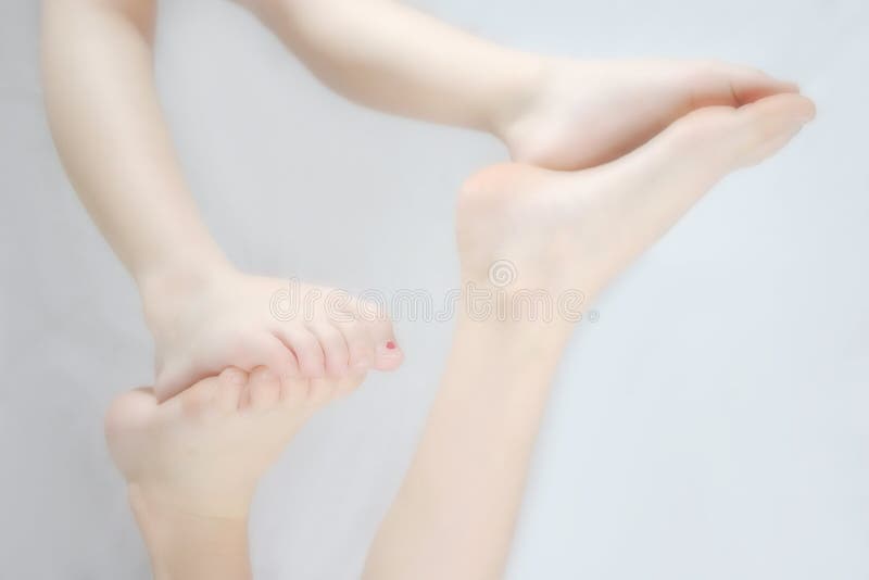 Feet in Color stock image. Image of children, young, toes - 3743773
