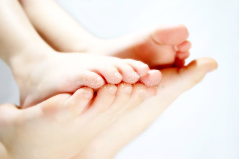 Feet in Color stock photo. Image of parts, child, bodies - 3743812