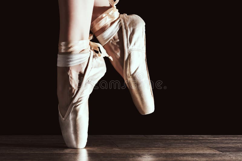 Feet of dancing ballerina stock photo. Image of balance - 103478770