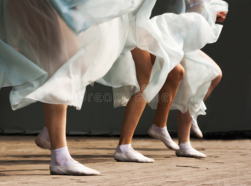 Twirling Flower Girls stock photo. Image of swirl, motion - 1023704