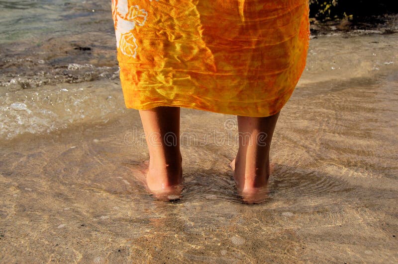Feet in the ocean stock photo. Image of water, ankle, female - 602434