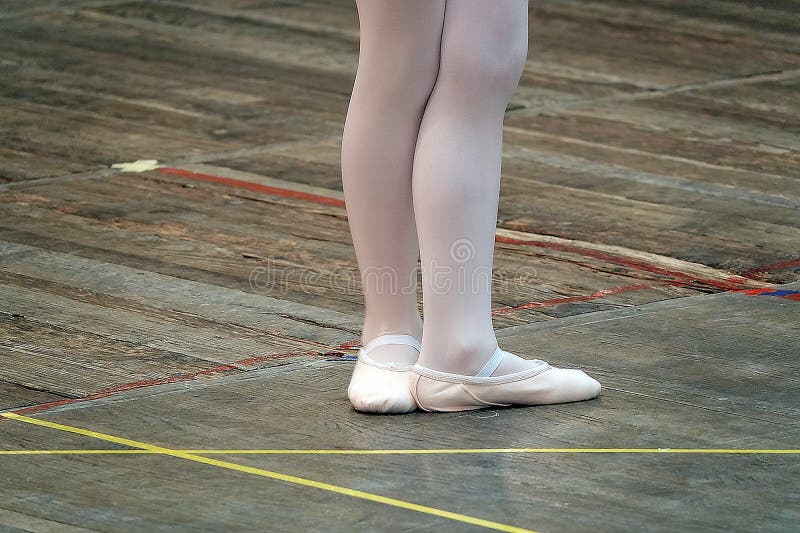 Feet in Pointe Shoes Ballet Studio Stock Photo - Image of limitation ...