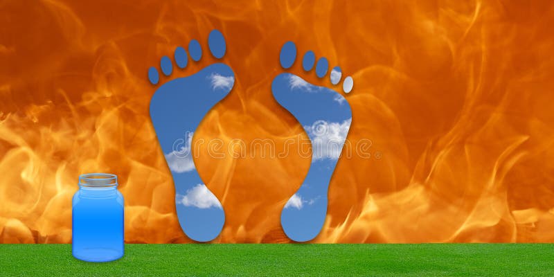 Man Burning Feet on Hot Surface Stock Vector - Illustration of burning ...
