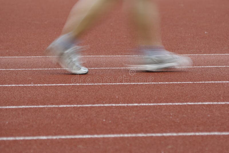 Feet running on track stock image. Image of legs, running - 8112559