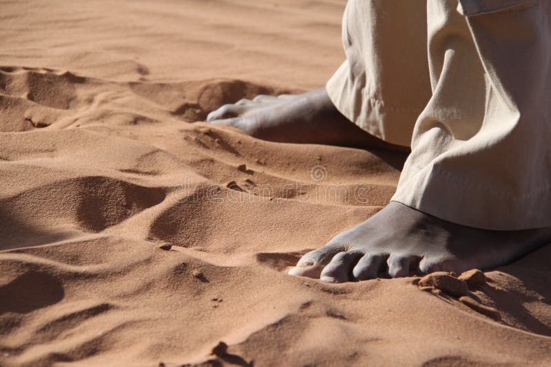 Feet in the sand stock photo. Image of namib, brown, africa - 21867228