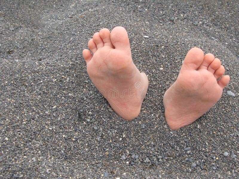 Feet in sand stock image. Image of resort, lifestyle - 44831181