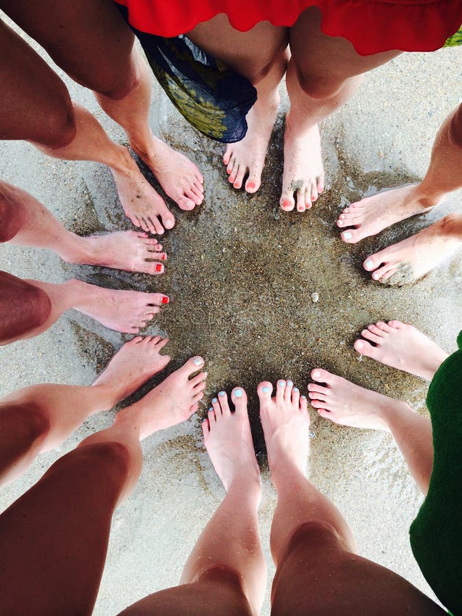 Feet in Sand stock image. Image of simplistic, toes, evening - 53813009