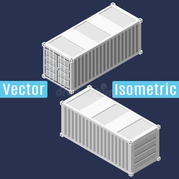 Container Isometric Stock Illustrations – 59,067 Container Isometric ...