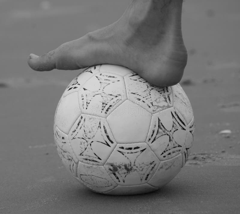 Feet touch’s the ball stock photo. Image of hair, beauty - 912620