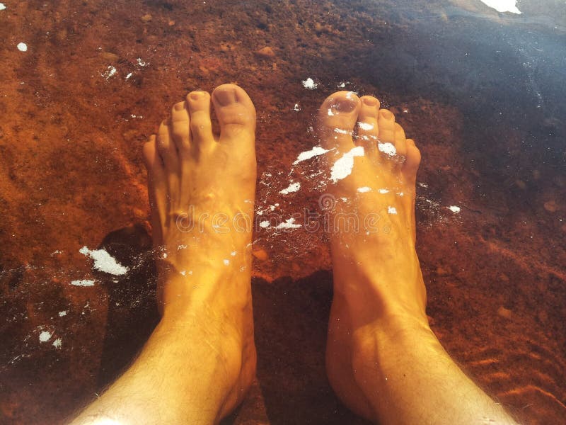 Feet in water stock image. Image of water, cool, feet - 33969987