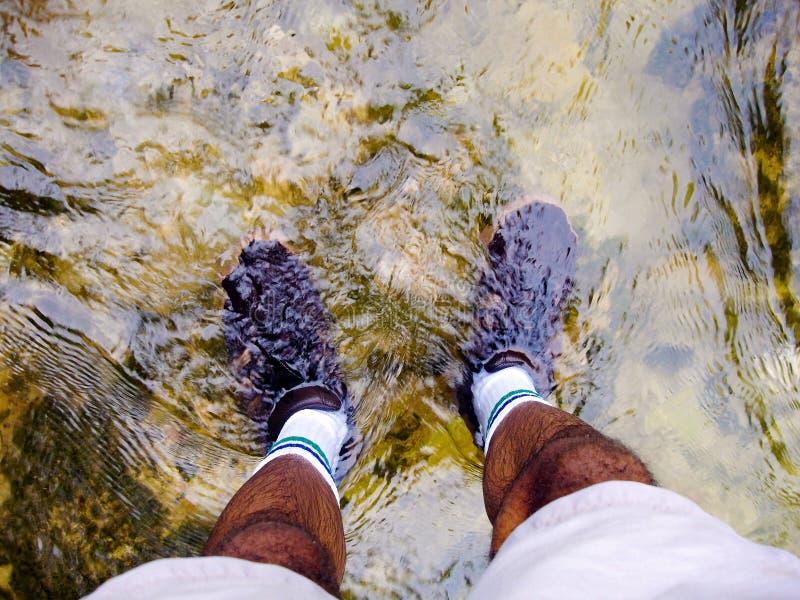 The River of Water Sources Oum Rabie Stock Image - Image of natural ...