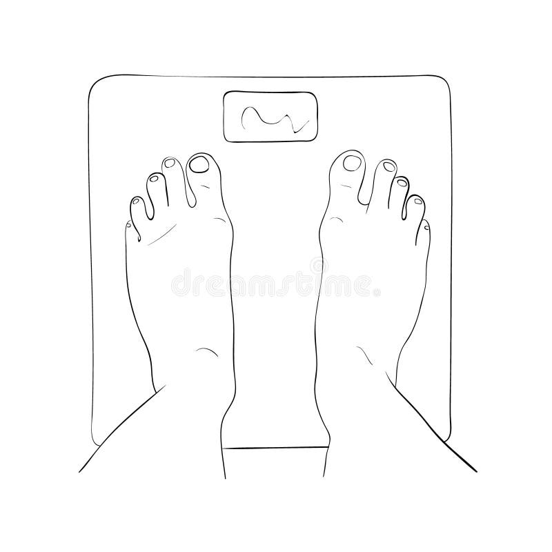 Weighing Scale Drawing Stock Illustrations – 577 Weighing Scale Drawing ...