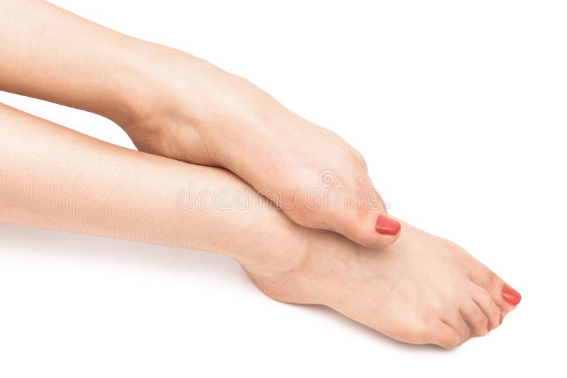 Feet on a white background stock image. Image of beautiful - 80339023