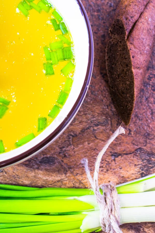 Feg Buljong, Buljong, Klar Soppa Fotografering för Bildbyråer - Bild av ...