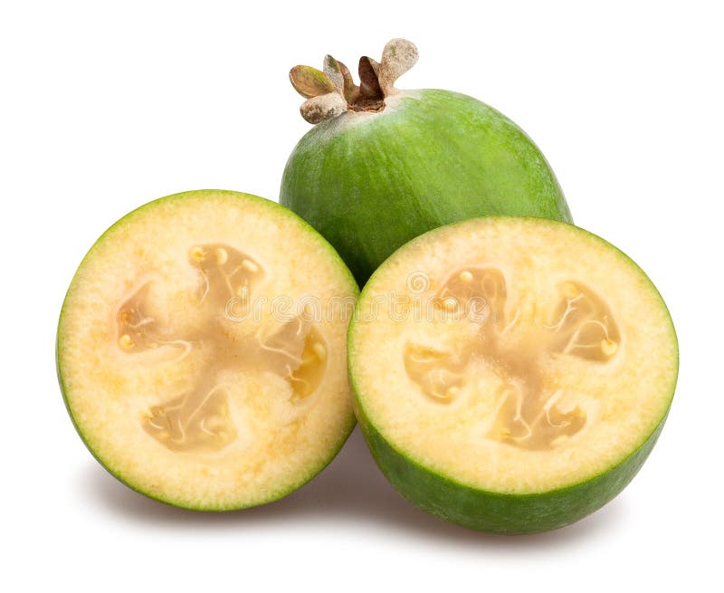Feijoa stock photo. Image of isolated, healthy, group - 177970452